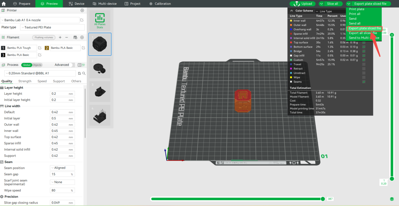 Co je Bambu Lab Slicer Bambu Studio a jak ho používat? - 3D Stisk