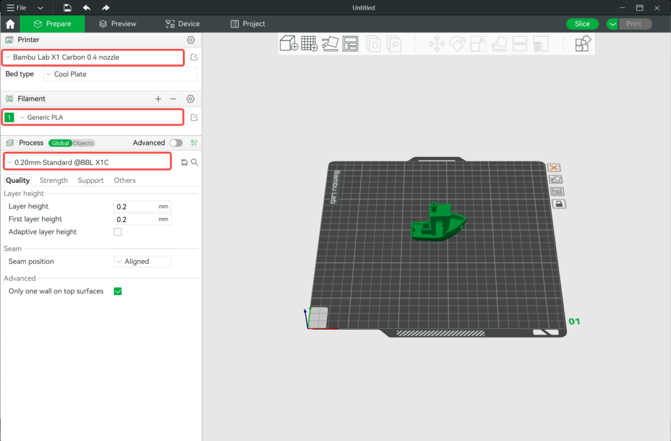 Co je Bambu Lab Slicer Bambu Studio a jak ho používat? - 3D Stisk